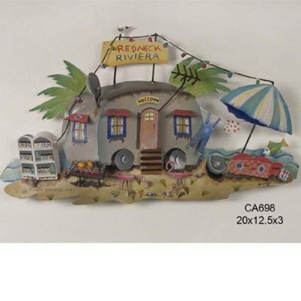 Redneck Riviera Metal Wall Art – Nautical Tropical Gifts